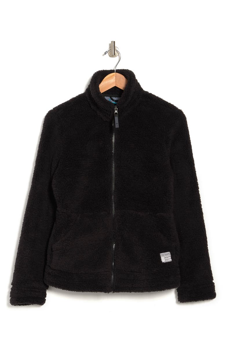 Free Country Butter Pile Faux Fur Zip Jacket | Nordstromrack