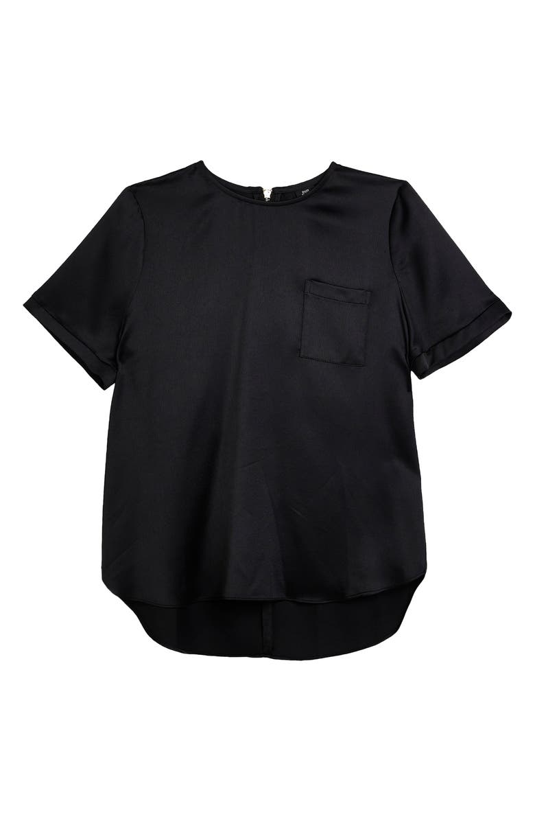 River Island Pocket Satin Top | Nordstromrack