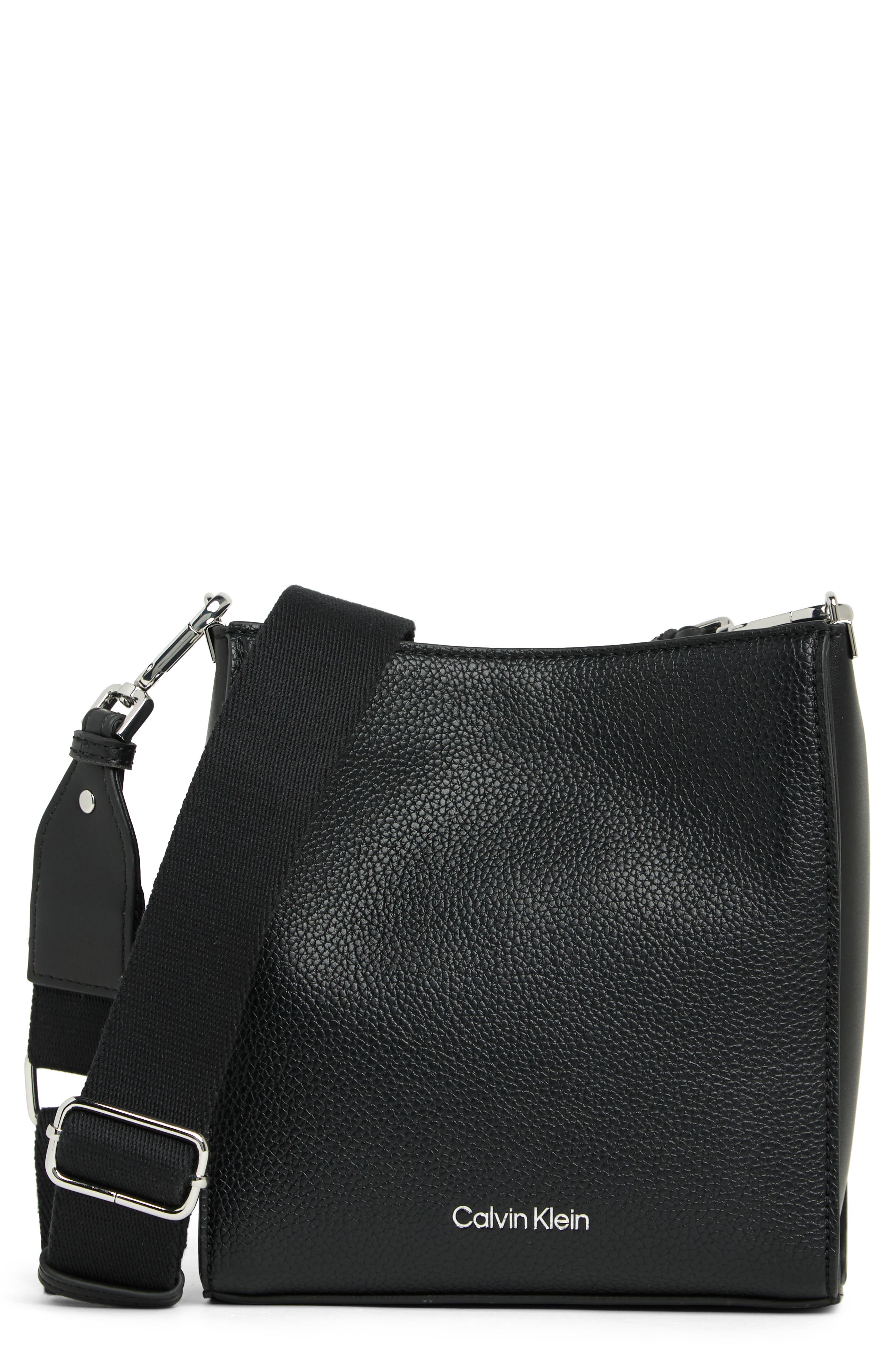 Calvin Klein Maddi Faux Leather Crossbody | Nordstromrack