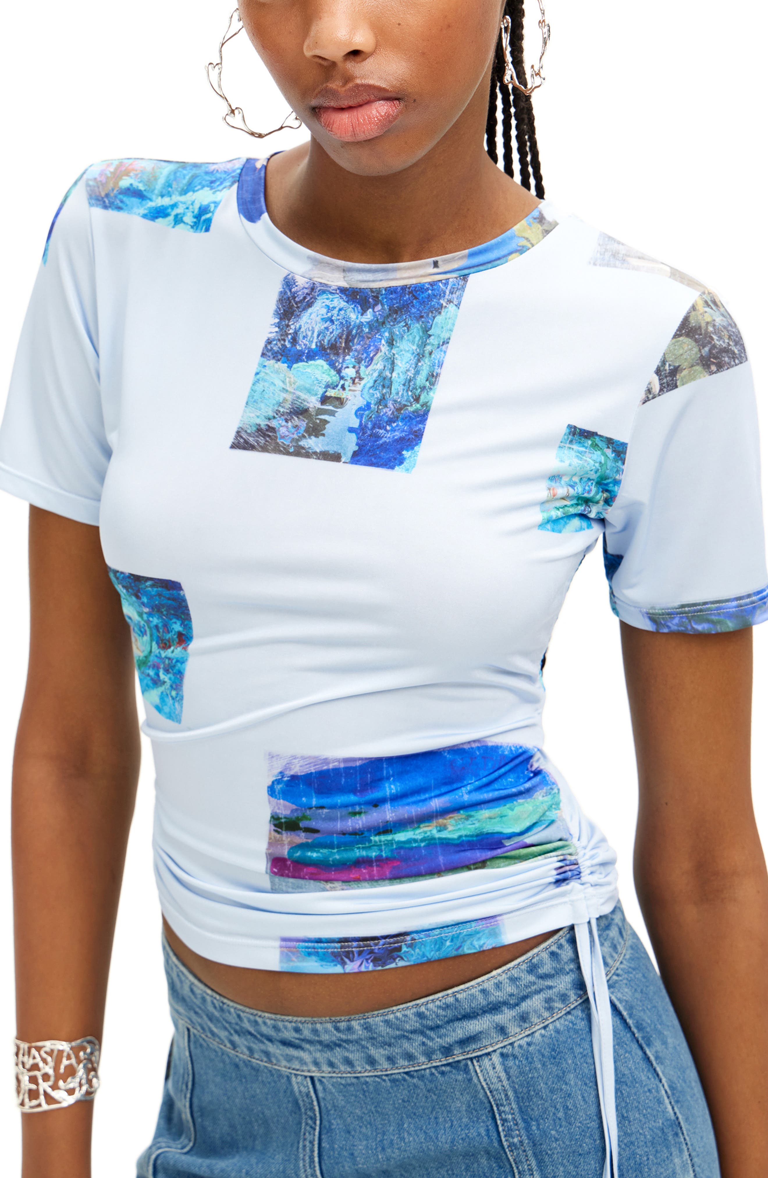 Desigual Postcards T-Shirt | Nordstromrack