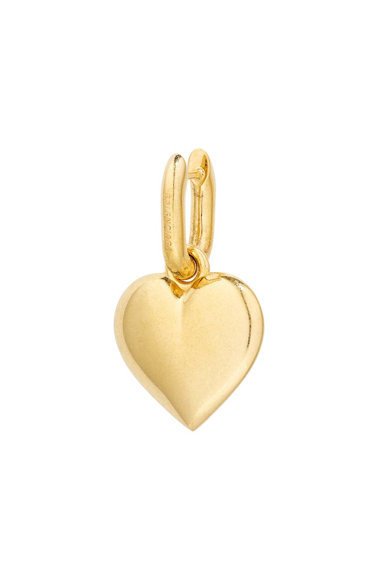 Balenciaga BB Heart Drop Huggie Hoop Earrings | Nordstromrack
