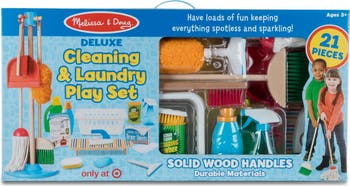 Melissa & Doug Deluxe Cleaning & Laundry Playset | Nordstrom
