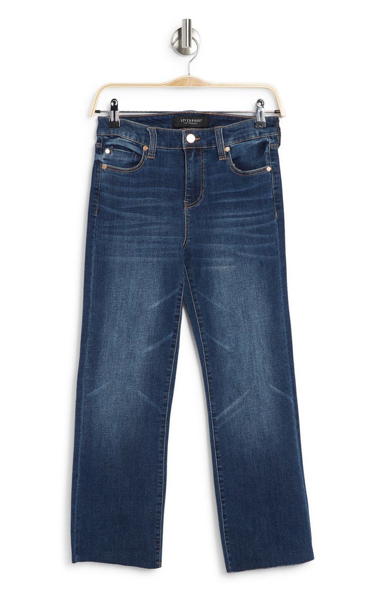 Liverpool Los Angeles Pamela Cropped Flare Jeans | Nordstromrack