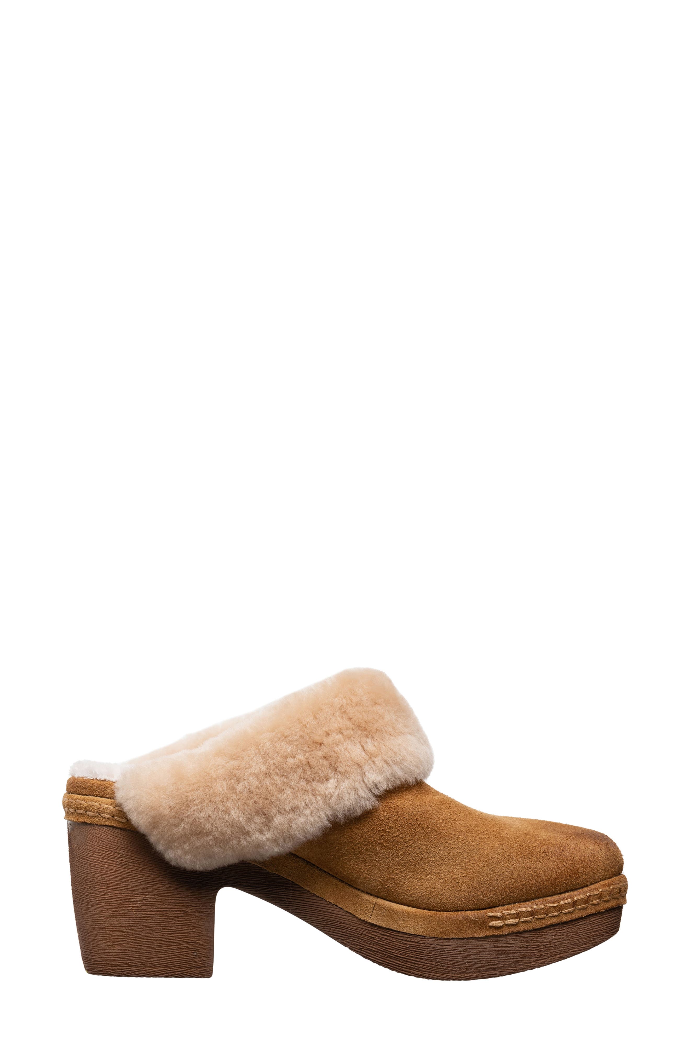 ANTELOPE Sera Faux Fur Lined Clog (Women) | Nordstromrack