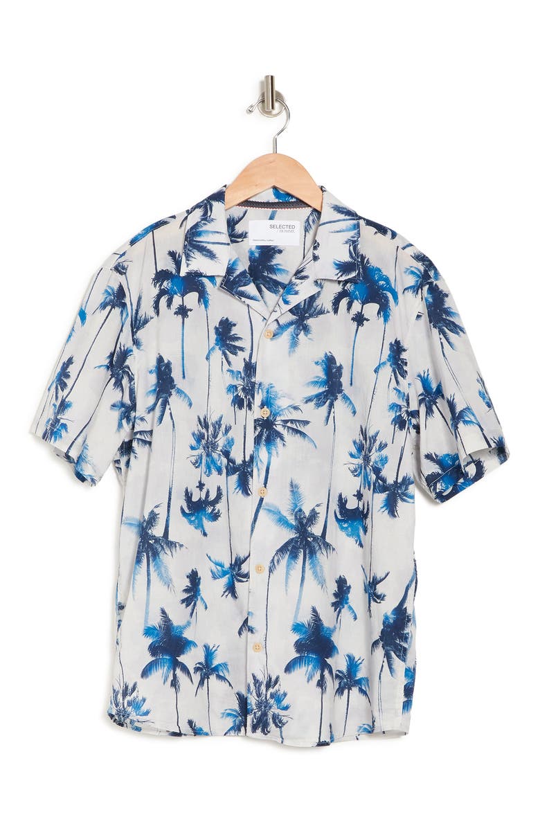 Selected Homme Relax Simon Short Sleeve Shirt | Nordstromrack