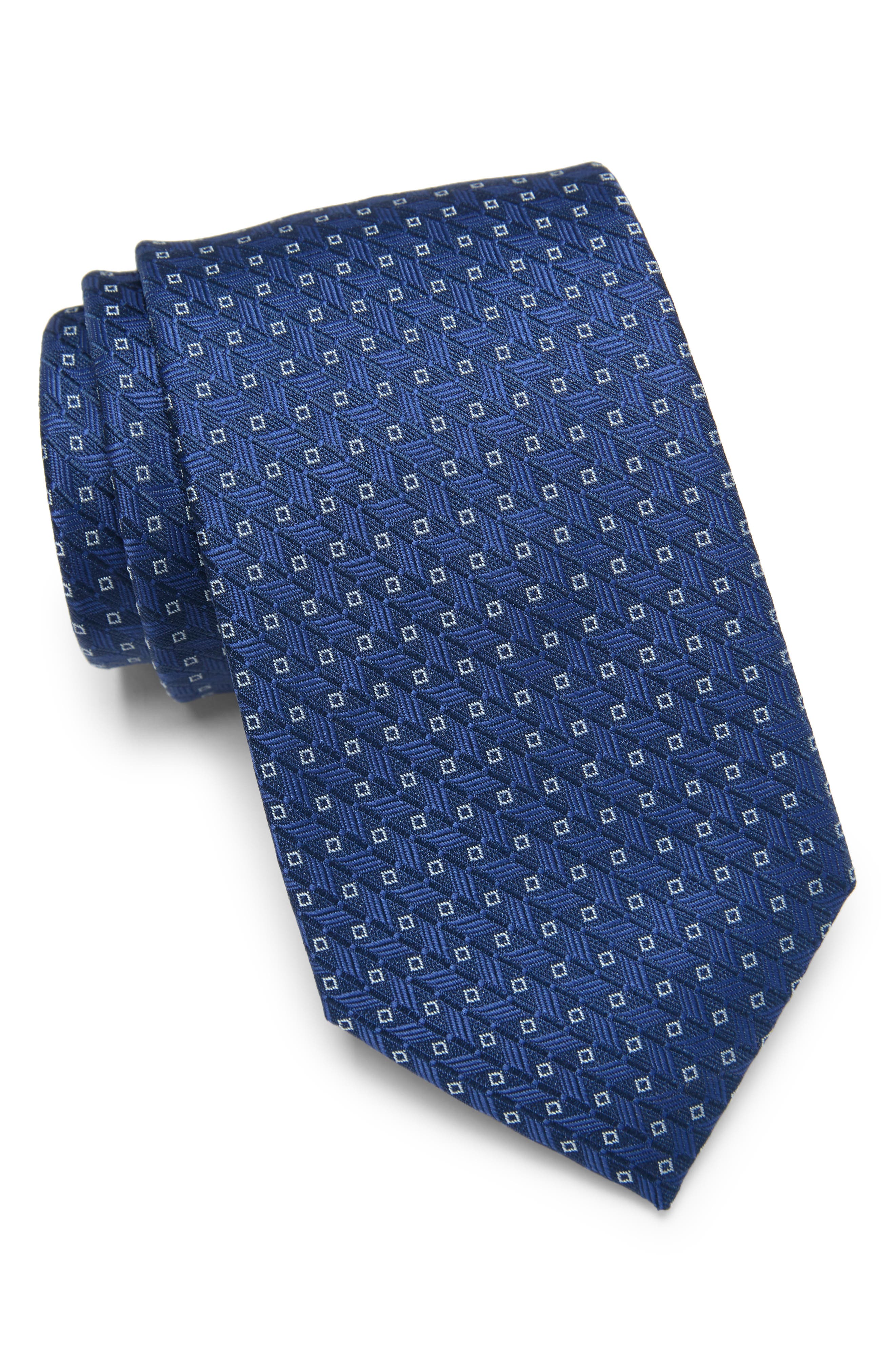 Calvin Klein Silk Blend Micro Print Tie | Nordstromrack