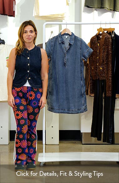 Splendid Sterling Denim Shirtdress | Nordstromrack