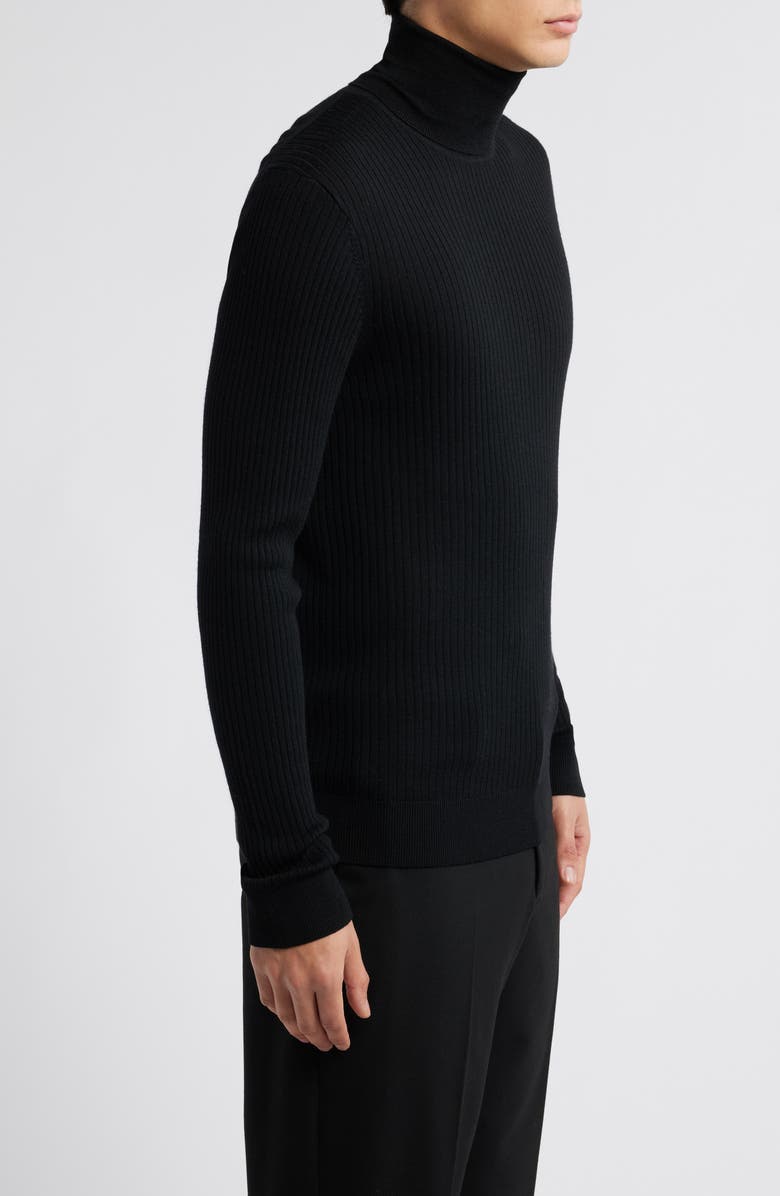 NN07 Richard 6611 Wool Rib Turtleneck Sweater | Nordstromrack