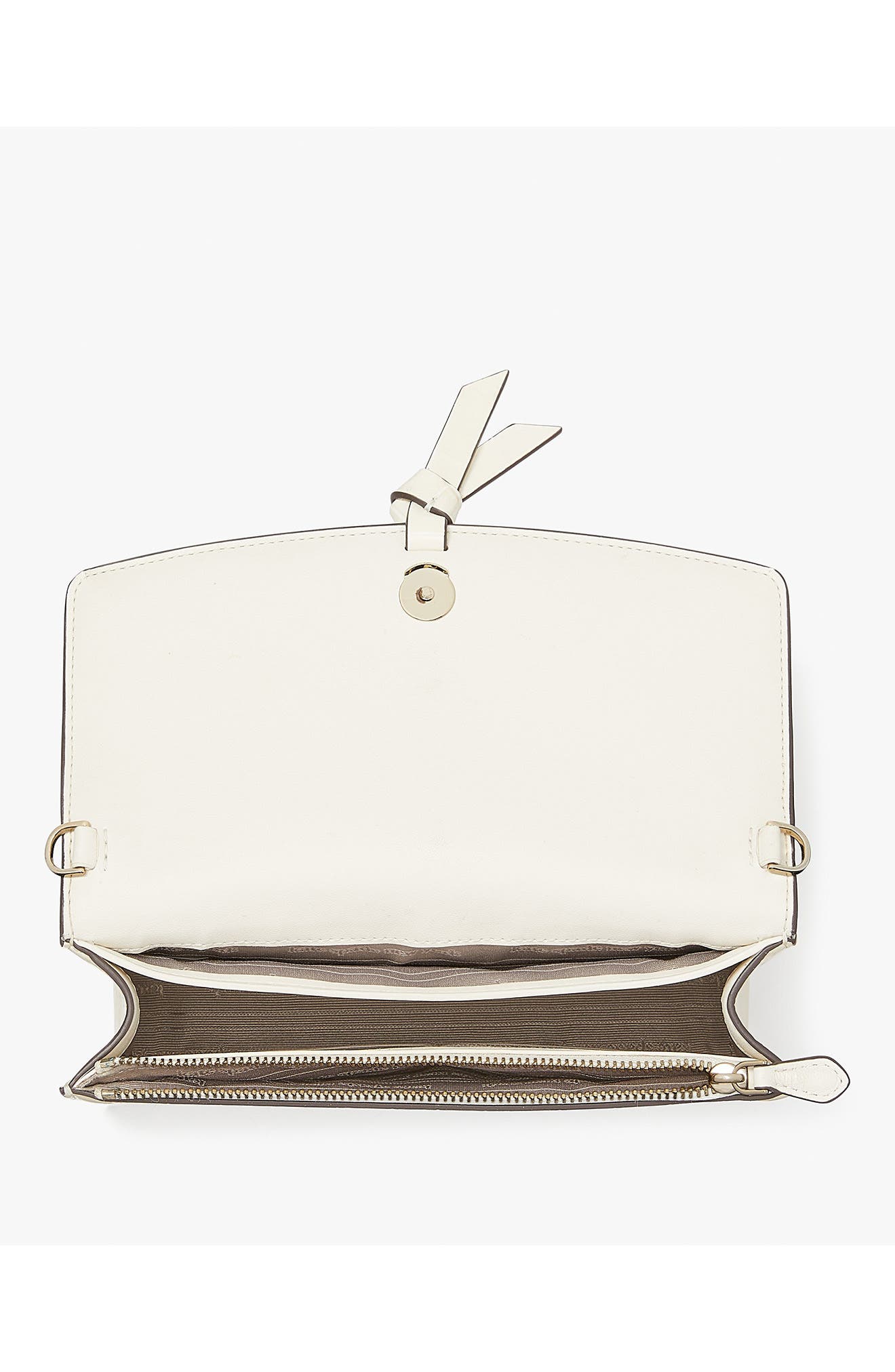 Kate Spade New York knott croc embossed leather crossbody bag ...
