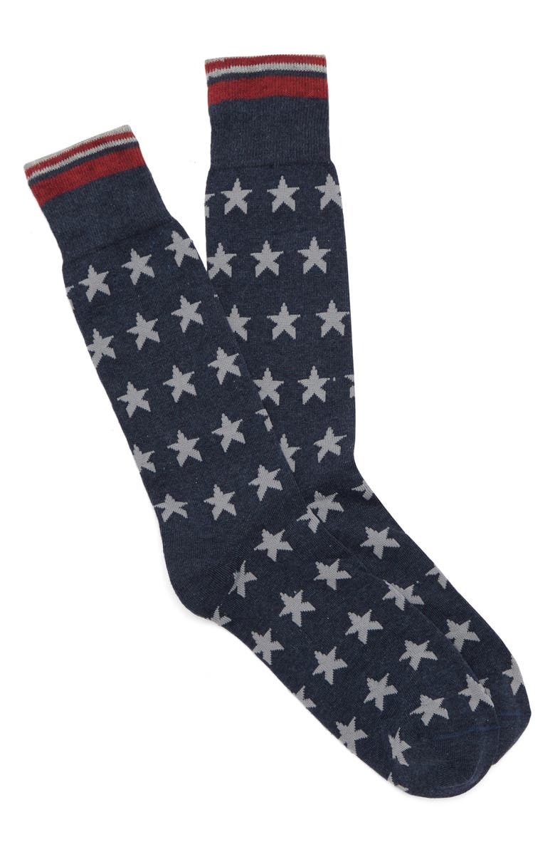 Lorenzo Uomo Star Crew Socks | Nordstromrack