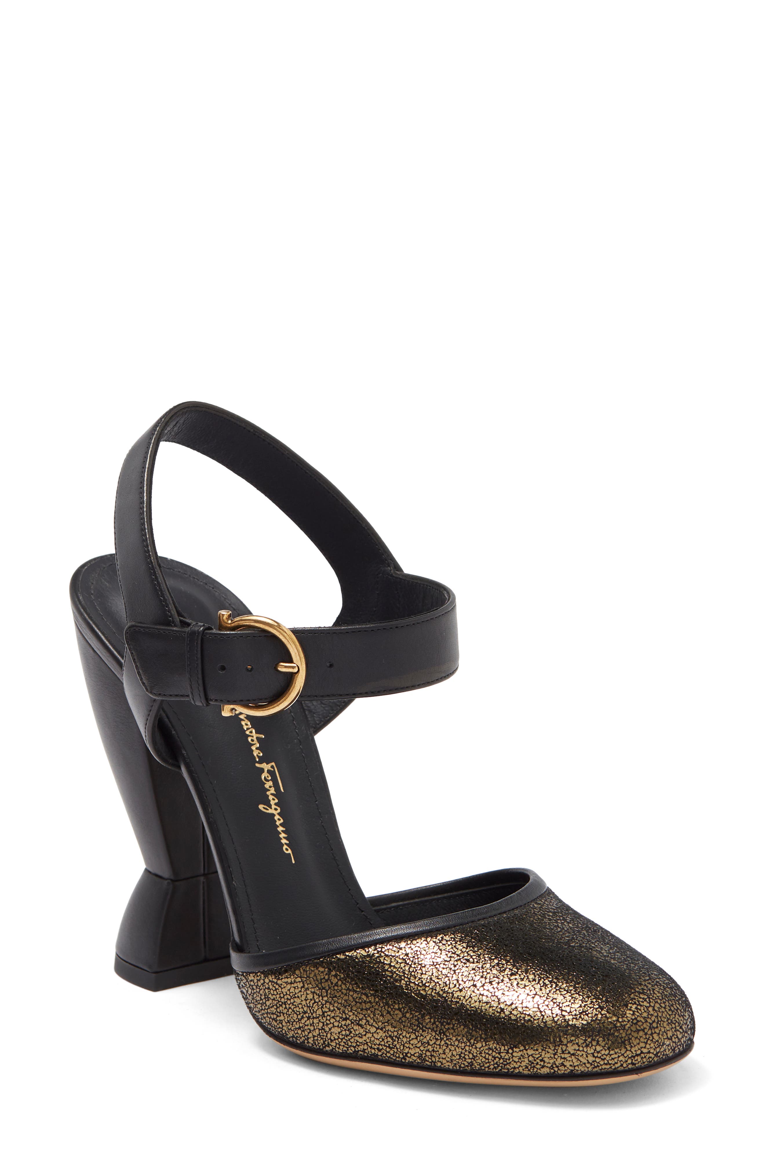 FERRAGAMO Gazania Metallic Pump (Women) | Nordstromrack