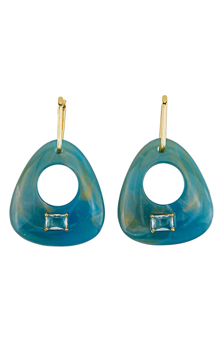 Panacea Resin Crystal Teardrop Earrings | Nordstromrack