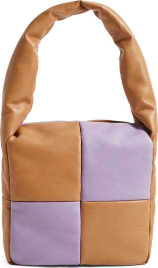 MANGO Colorblock Quilted Faux Leather Shoulder Bag | Nordstrom