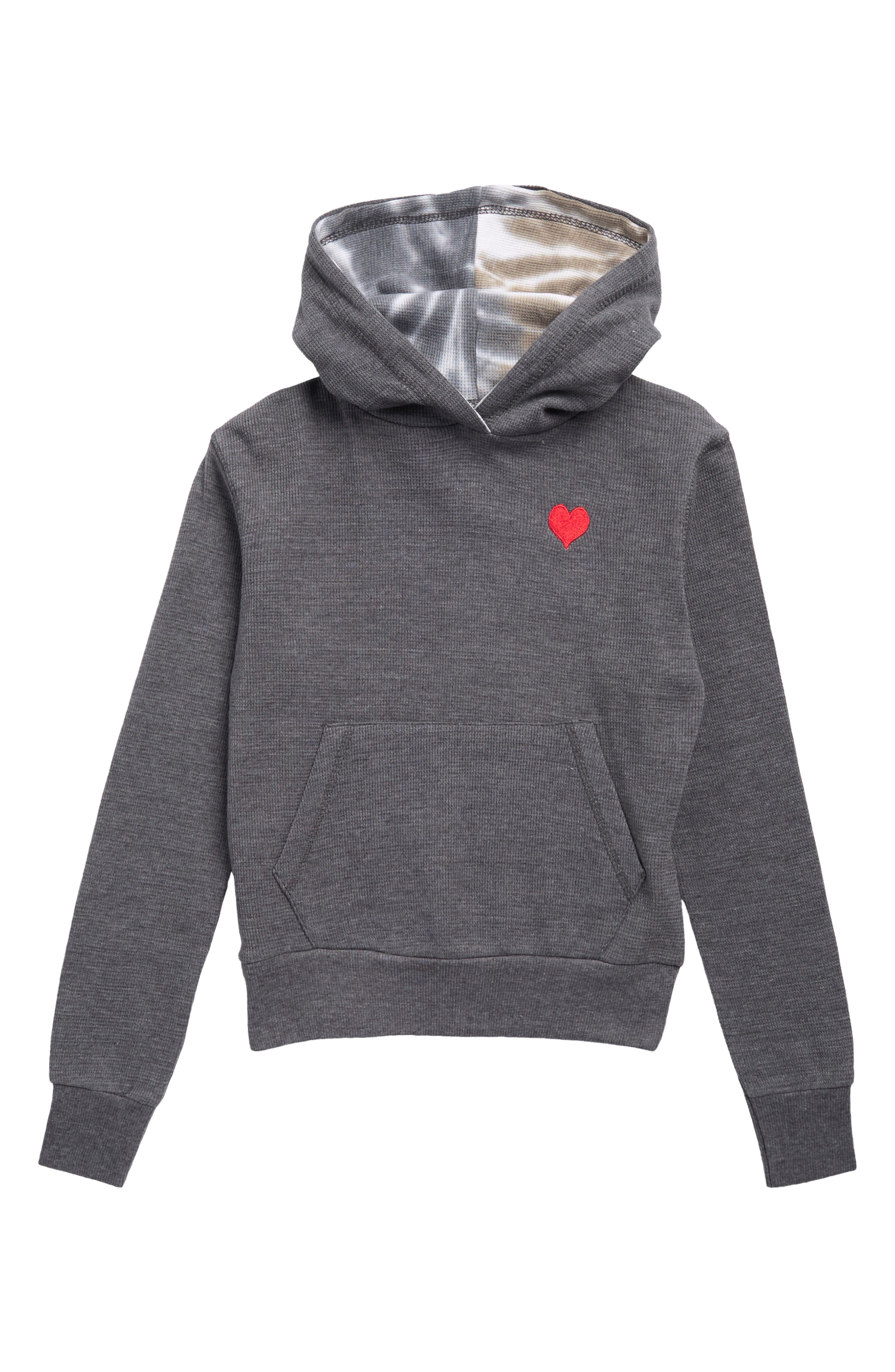 Vintage Havana Kids' Smiley Embroidered Hoodie | Nordstromrack