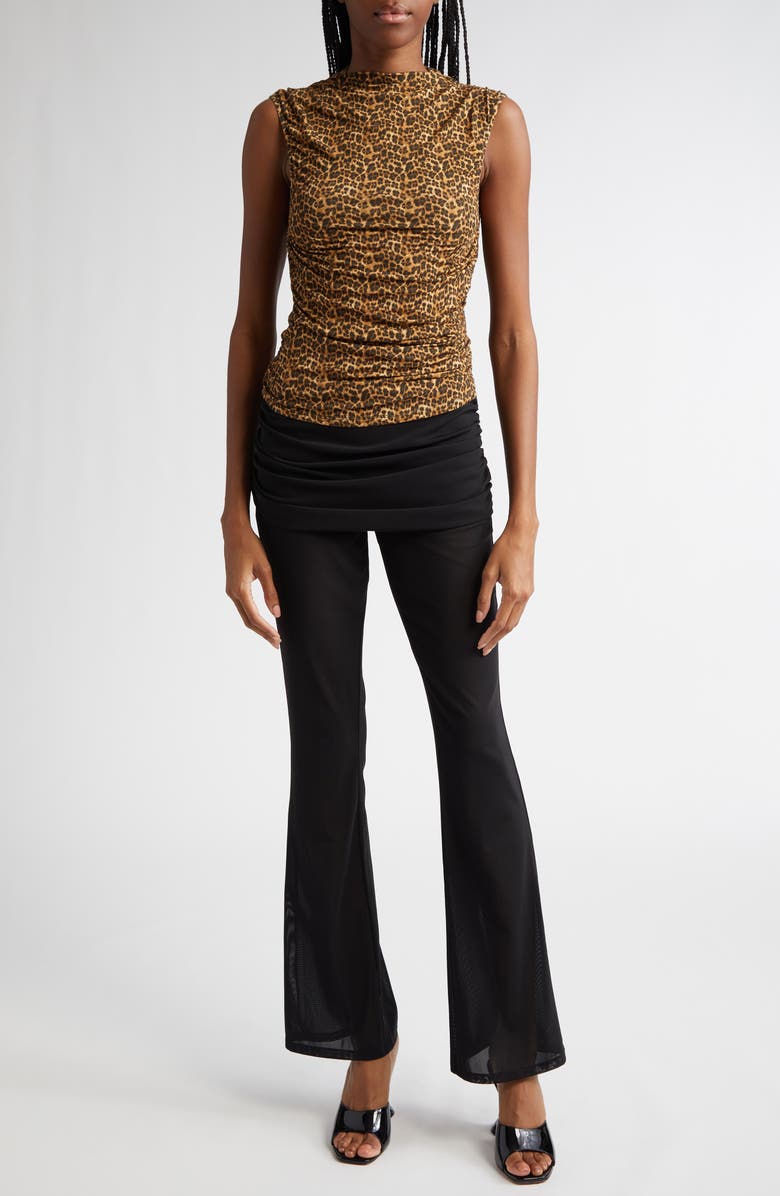 Miaou Cam Leopard Print Top | Nordstromrack