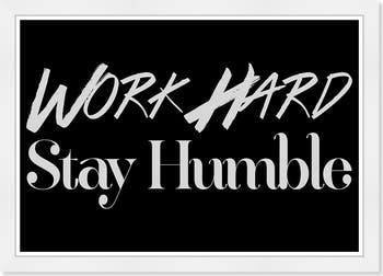 Wynwood Studio WYNWOOD Work Hard Wall Art | Nordstromrack