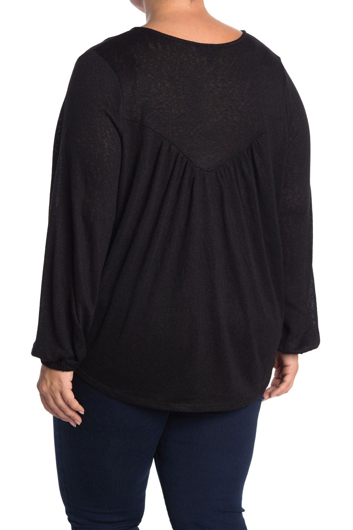 Bobeau Cher Gathered Back Knit Top | Nordstromrack