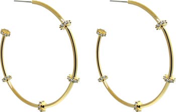 Liza Schwartz Pavé CZ Hoop Earrings | Nordstromrack