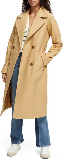 Scotch & Soda Cotton Trench Coat | Nordstrom