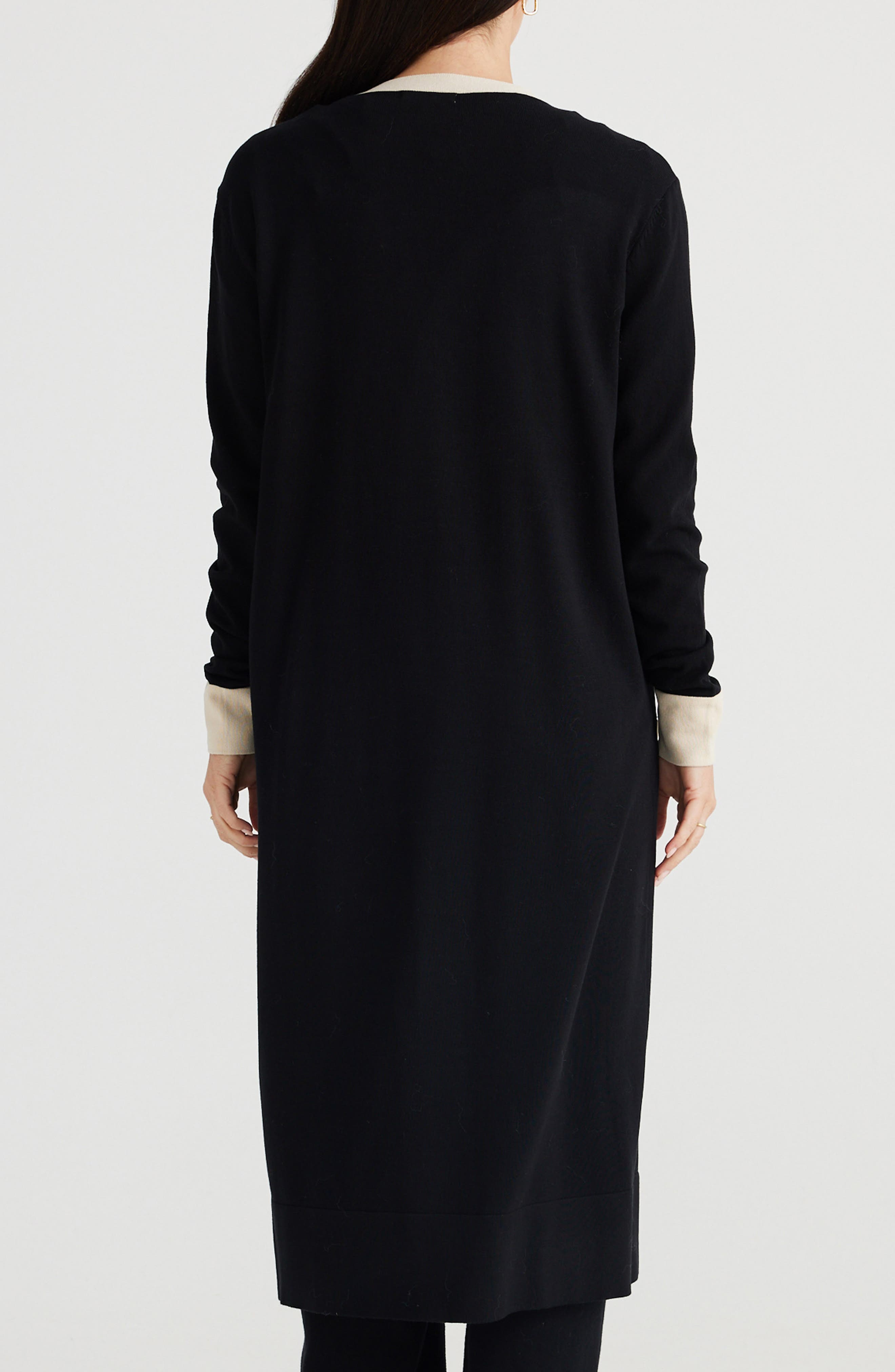 Brave+True St. Moritz Tipped Duster Cardigan | Nordstromrack