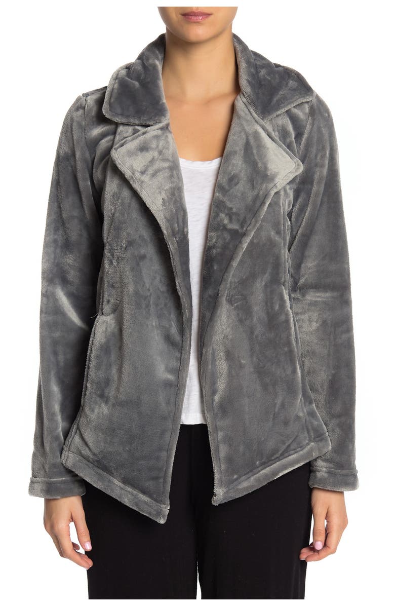 PJ Salvage Luxe Plush Faux Fur Jacket | Nordstromrack