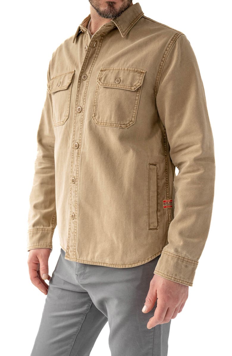 Devil-Dog Dungarees CPO Overdyed Canvas Jacket | Nordstrom