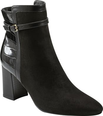 Bandolino Berry Block Heel Bootie (Women) | Nordstromrack