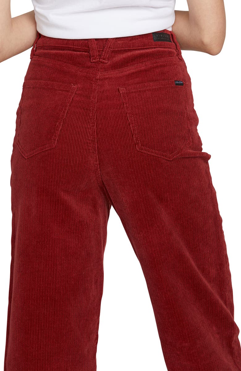 Volcom Oh My Cord Wide Leg Crop Pants | Nordstrom