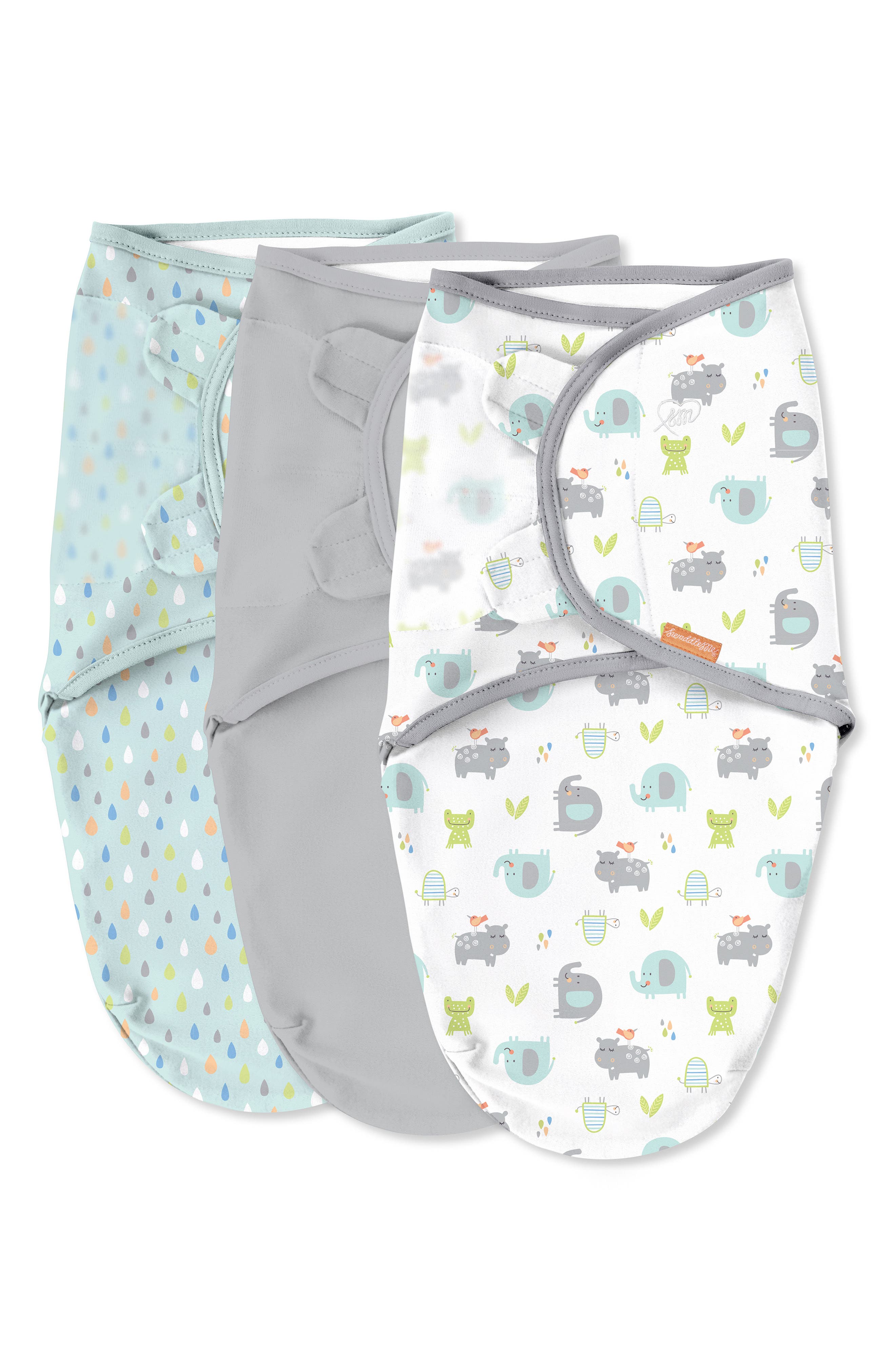 SwaddleMe™ 3-Pack Cotton Swaddle Wraps | Nordstromrack