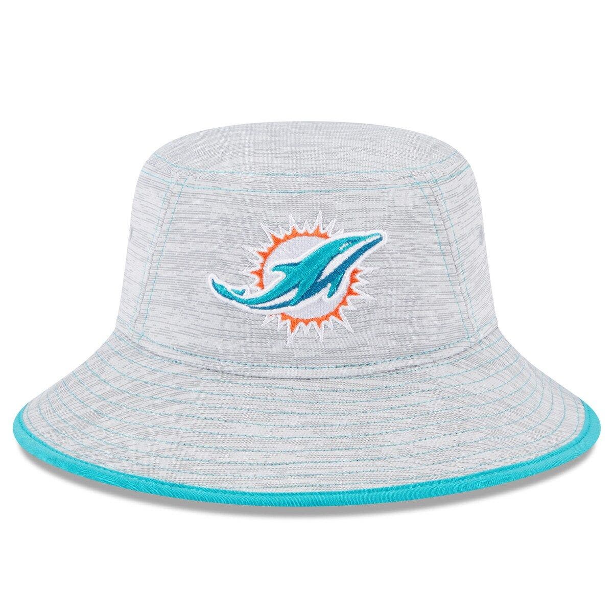 New Era Men's New Era Gray Miami Dolphins Game Bucket Hat | Nordstrom