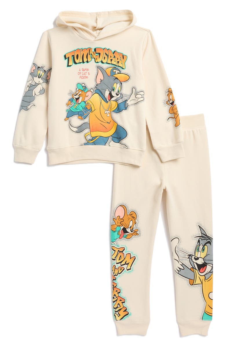 Freeze Kids' Tom & Jerry Fleece Hoodie & Joggers Set | Nordstromrack