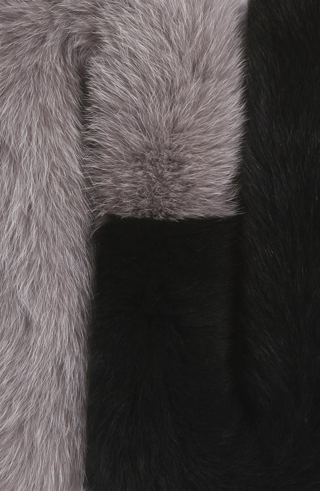 Charlotte Simone 'Candy Cane' Faux Fur Stole | Nordstrom