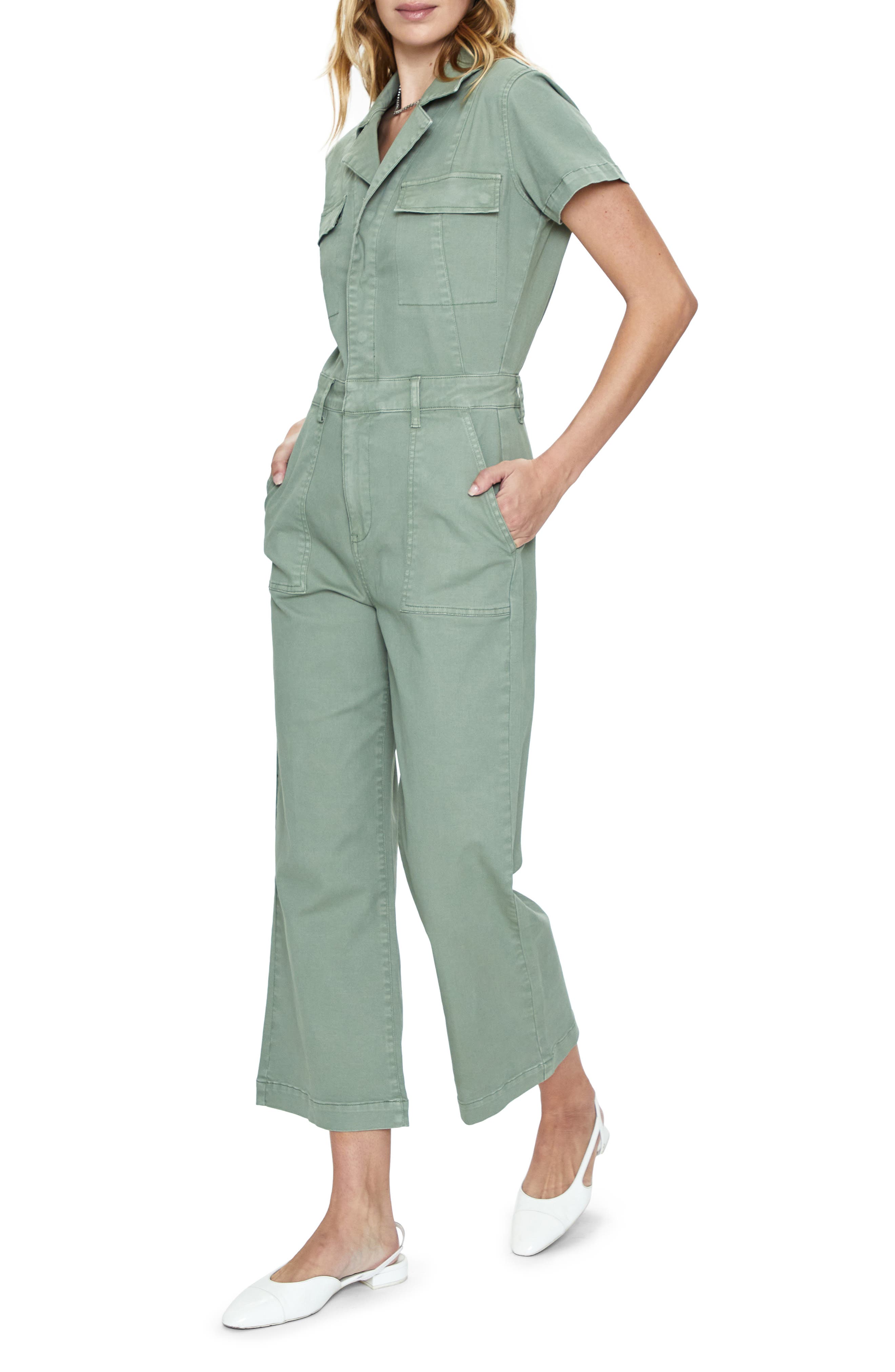 Pistola Makenna Stretch Cotton Utility Jumpsuit | Nordstromrack
