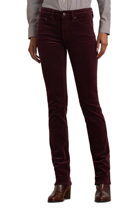 Women's Red Corduroy Pants | Nordstrom