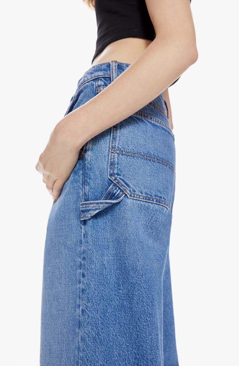 MOTHER SNACKS! The Fun Dip Utility Puddle Wide Leg Jeans | Nordstromrack