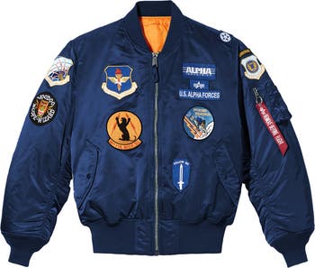 Alpha Industries MA-1 Squadron Flight Bomber Jacket | Nordstromrack