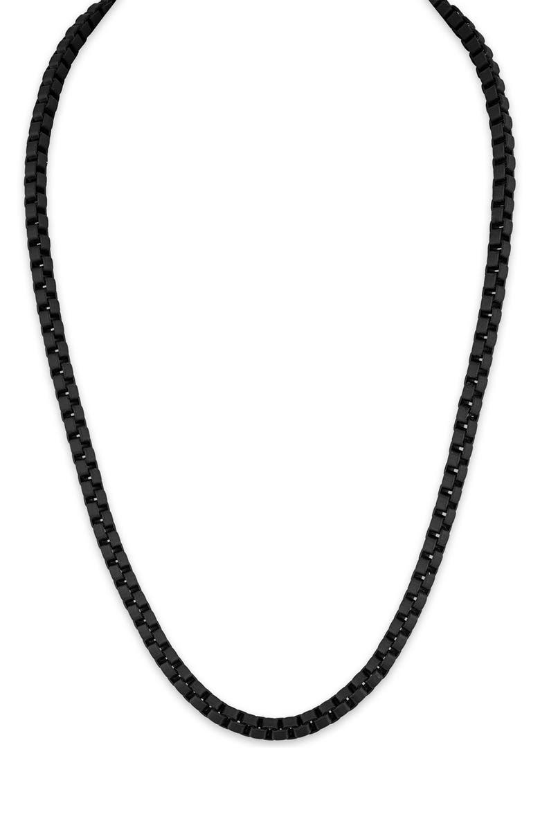 Esquire Black Box Chain Necklace | Nordstromrack