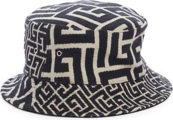 Balmain Monogram Jacquard Bucket Hat | Nordstrom