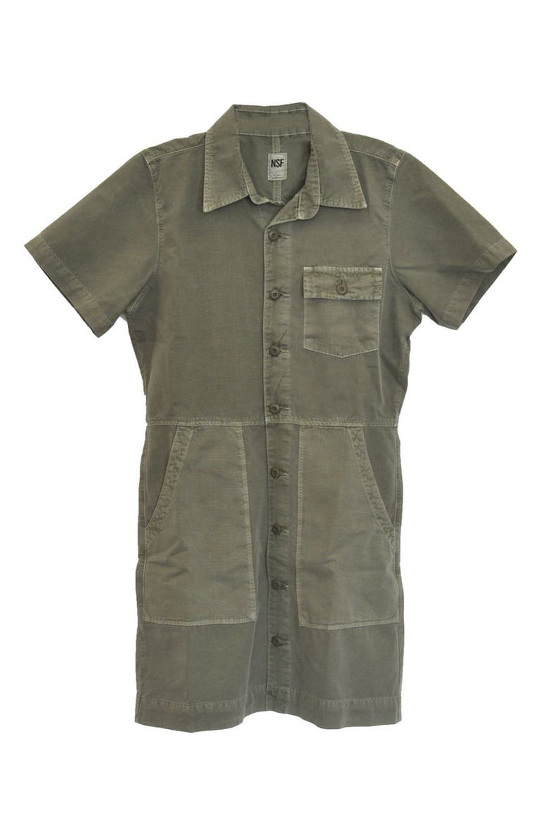 NSF Clothing Brynn Mini Shirtdress | Nordstromrack