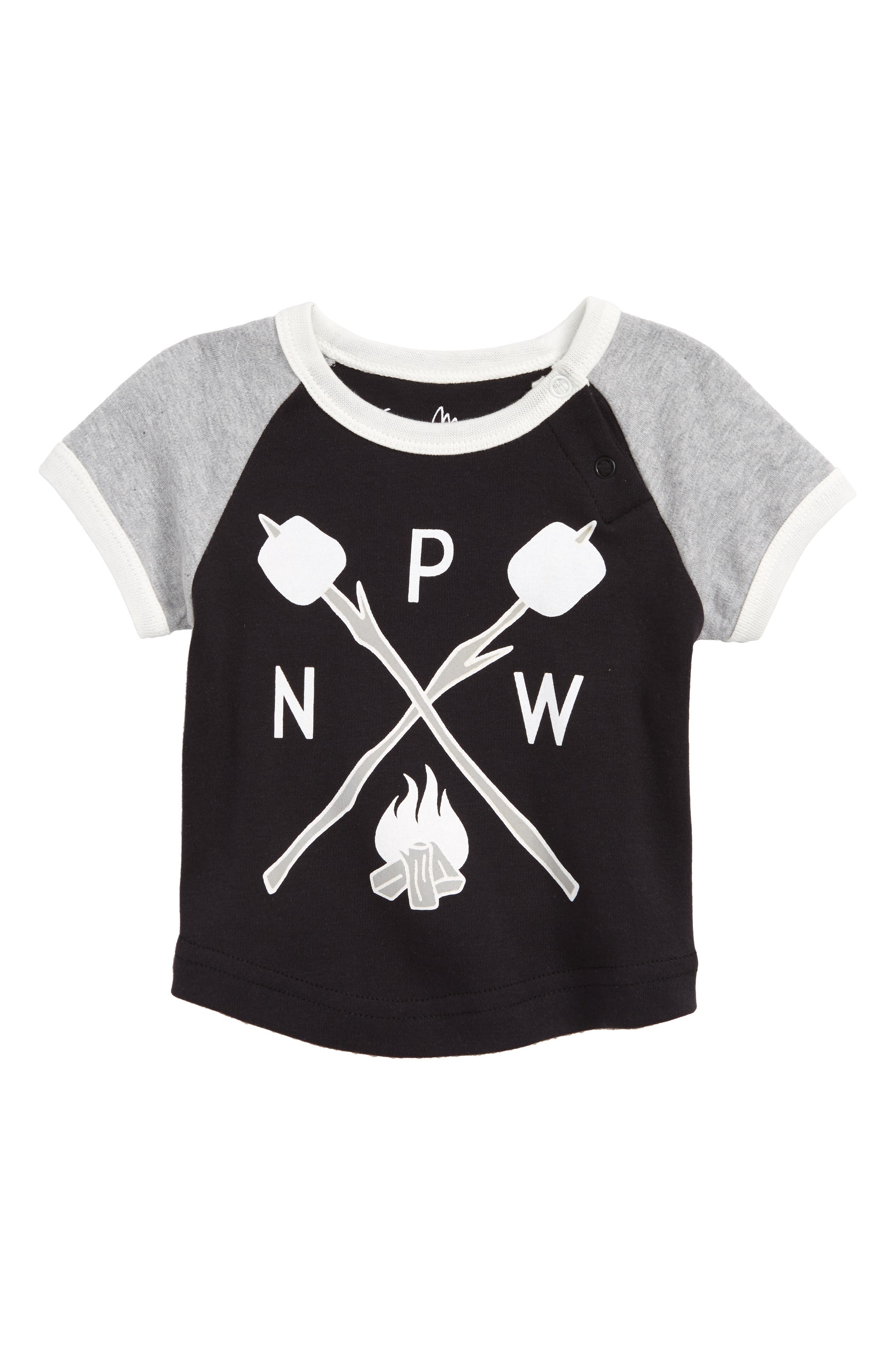 City Mouse PNW Logo Camping Organic Cotton T-Shirt | Nordstrom