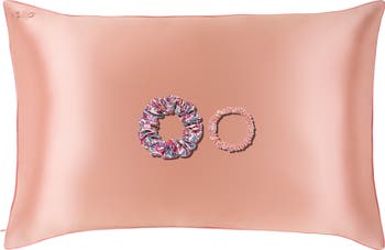 slip Chelsea Pure Silk Queen Pillowcase & Scrunchie Set (Limited ...