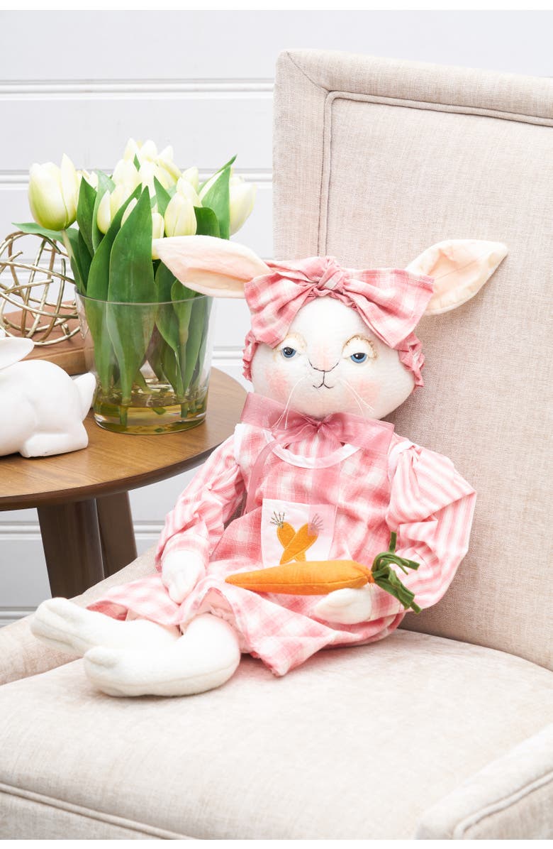 Gallerie II Ally Bunny Easter Plaid Dress Gathered Traditions Joe ...