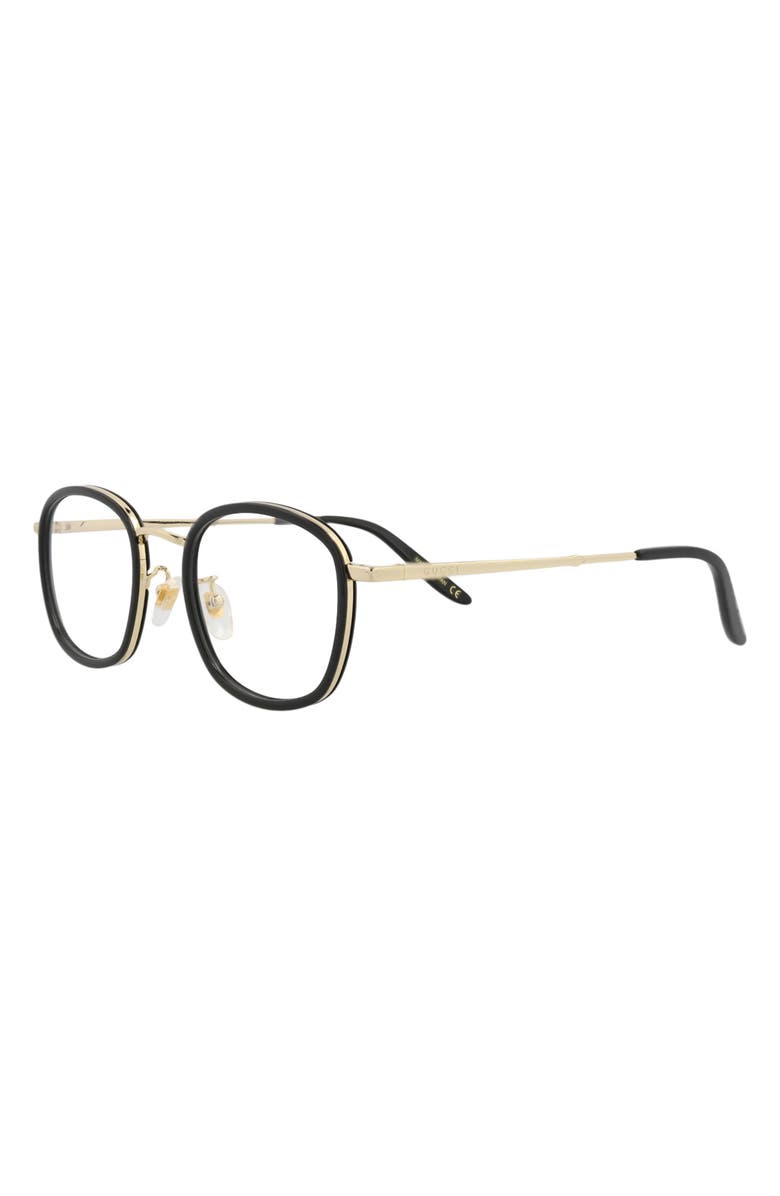 Gucci 49mm Square Optical Frames | Nordstromrack
