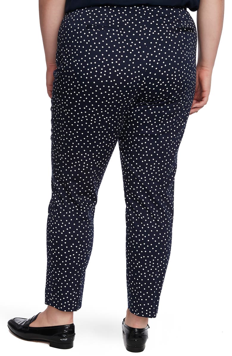 Court & Rowe Scatter Dot Slit Hem Pants | Nordstromrack