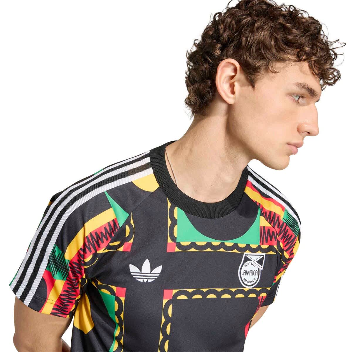 adidas Men's adidas Yellow Jamaica National Team Originals T-Shirt ...