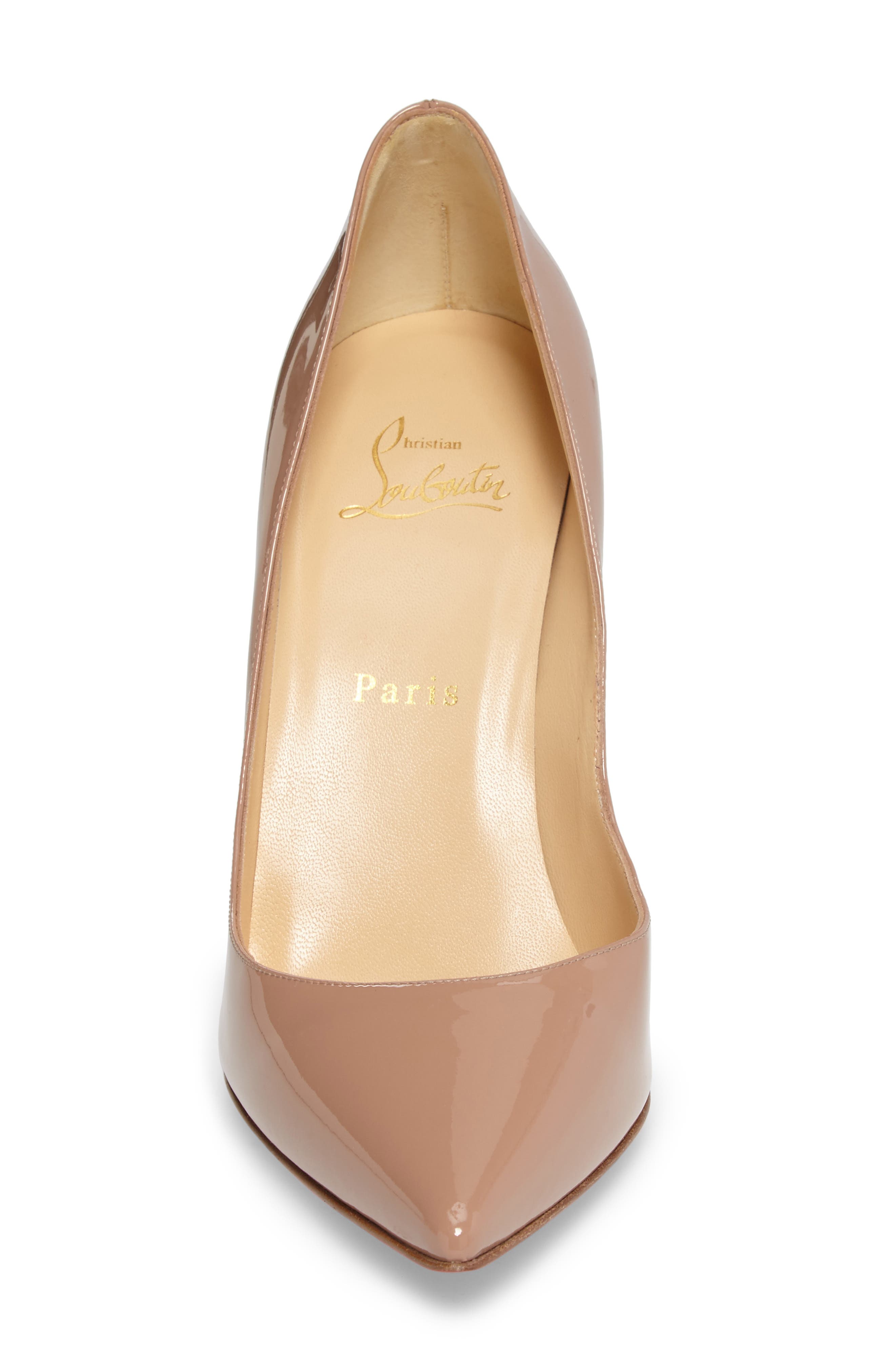Christian Louboutin Apostrophy Pointy Toe Pump (Women) | Nordstrom