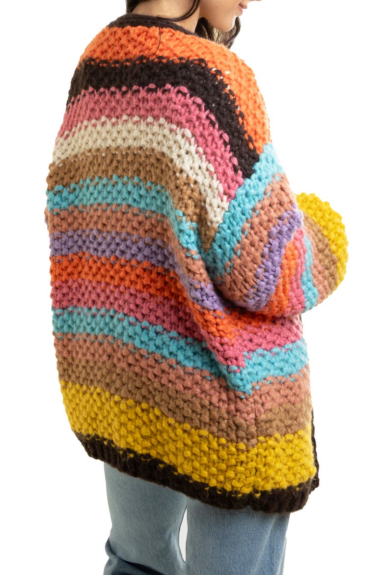 Mayflower Stripe Crochet Cardigan (Women) | Nordstromrack