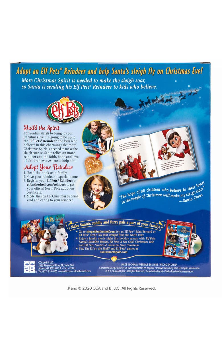 Elf on the Shelf Elf Pets® A Reindeer Tradition Book & Stuffed Animal ...