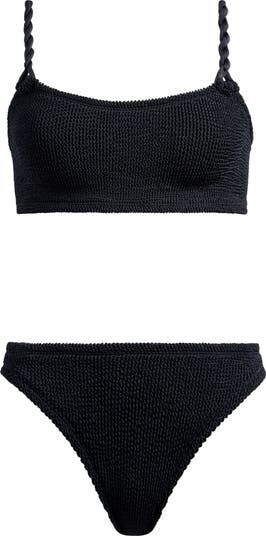 Hunza G Phoebe Textured Two-Piece Swimsuit | Nordstrom