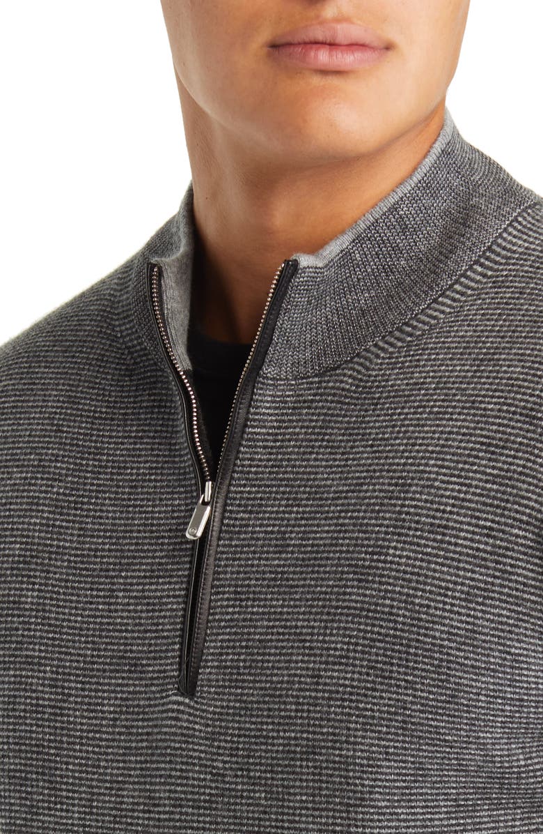 Peter Millar Quarter Zip Merino Wool & Cashmere Sweater | Nordstrom
